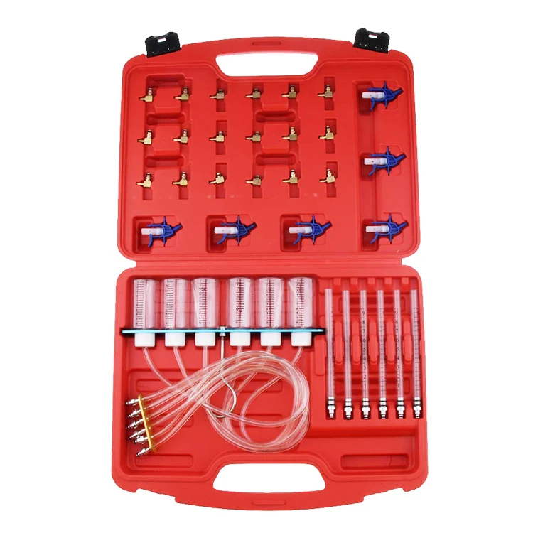 Diesel Engine Injector Flow Test Diagnostic Adaptor Set Meter Fuel ...