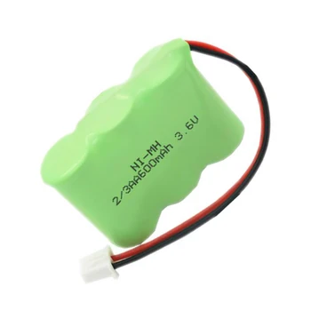 3.6 Volt Ni-mh 600mah 2/3aa Battery Pack For Cordless Phone - Buy Ni-mh 2/3aa600mah 3.6v Battery ...