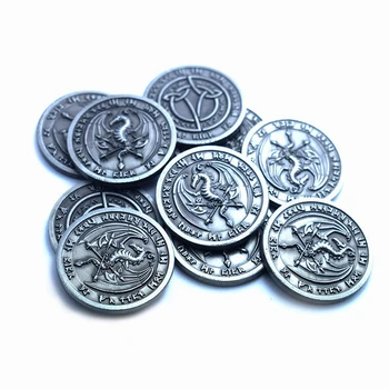 Customized Made Metal Tokens Board Game Coin,Game Coin - Buy Game Coin ...