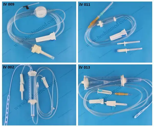 Medical Supplies Y-site Injection Port Ce/iso Approved Blood Giving Set ...