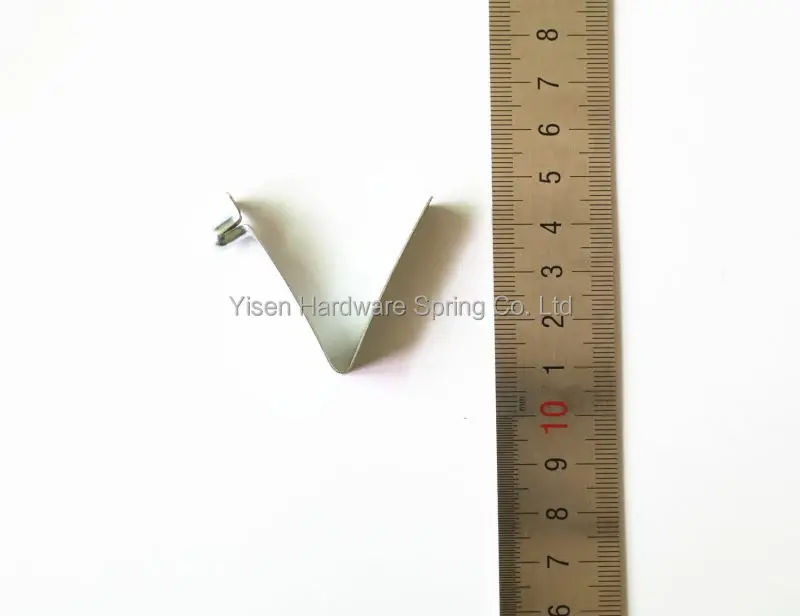 V Shape Spring Clip With Push Ball For 14mm Pipe Spring Clip Button ...