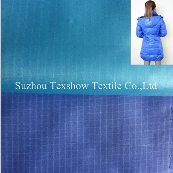 Light Weight 70d Ripstop Nylon Fabric For Down Jacket [soft Hand Touch ...