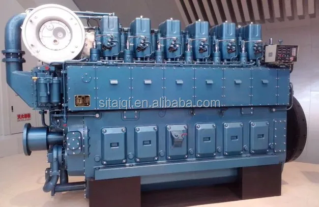 Brand New Weichai Marine Diesel Engine 170series With Advance Gearbox ...