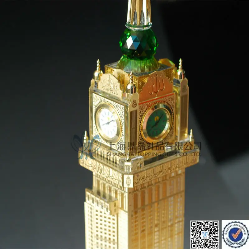 Souvenir Building Model Miniature Makkah Clock Tower For Sale, View ...