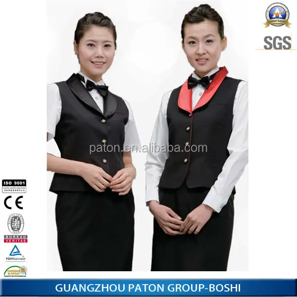 Hotel Staff Uniforms Suit Design Hu-56 Service Hotel Staff Uniform ...