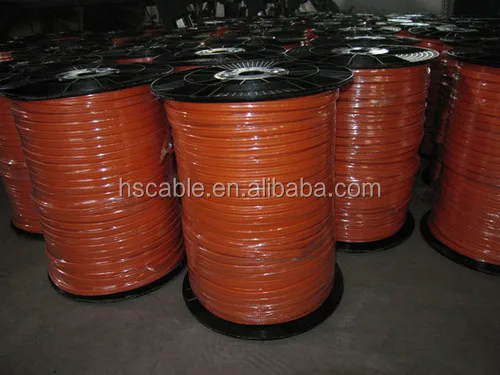 Orange Circular Cable 10mm 4C + E - Low Voltage Industrial