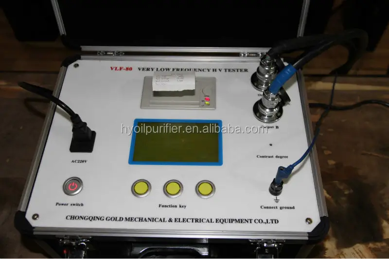 VLF Very Low Frequency Test for High Voltage Cable AC Hipot Kit