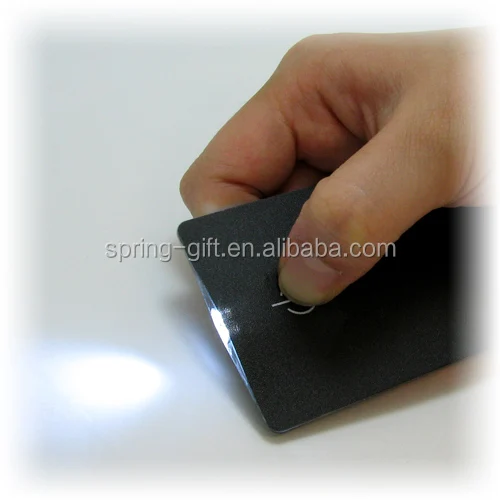 Mini Pocket Flashlight - Quality Flat LED Credit Card Shape