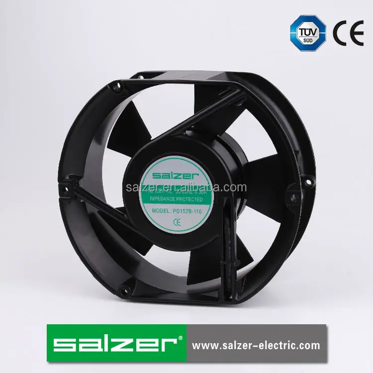 Salzer Pd157b-110 Ac Industrial Axial Flow Fan Ventilation Motor Fan ...