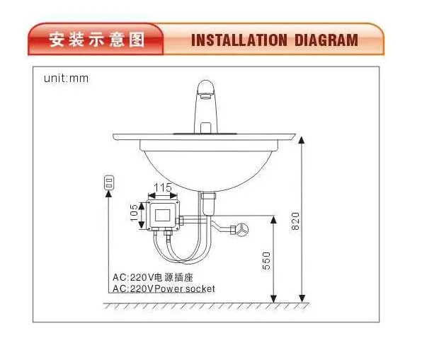 Touch Infrared Wash Basin Mixer Automatic Sensor Basin Faucet - Buy ...