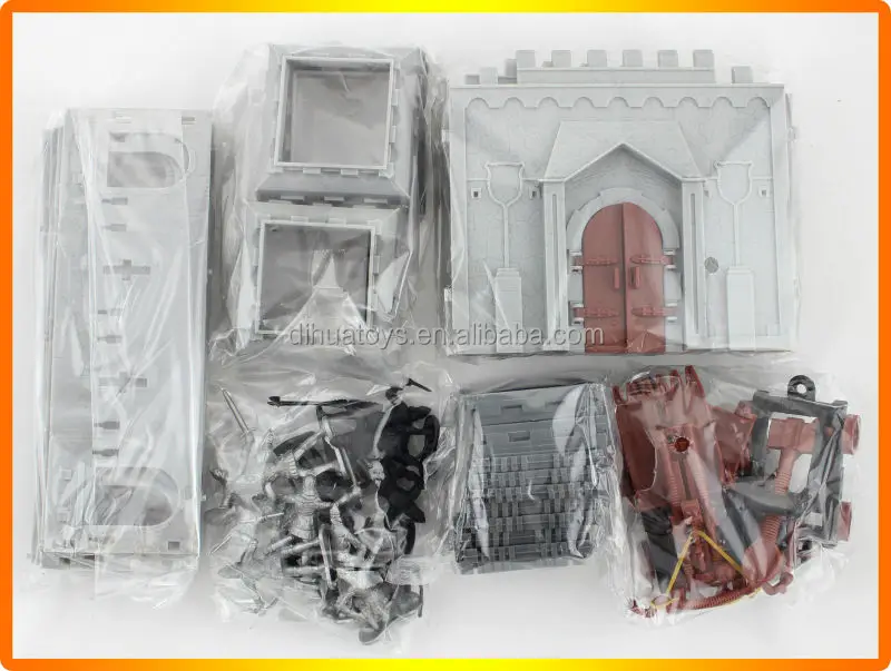 Educational Toys Plastic Block Set Castle Play House,Castle Building ...