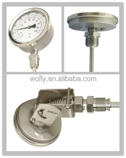 Stainless Steel High Quality Boiler Thermometer For Measure Water ...