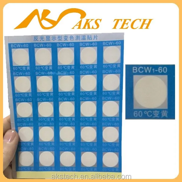 Temperature Indicator Shipping Irreversible Thermo Sticker Label - Buy ...