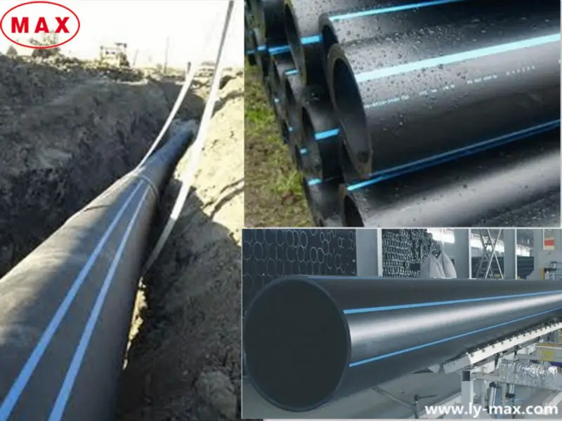 DN900-DN1400 PE100 Large Diameter Plastic Pipe for Irrigation
