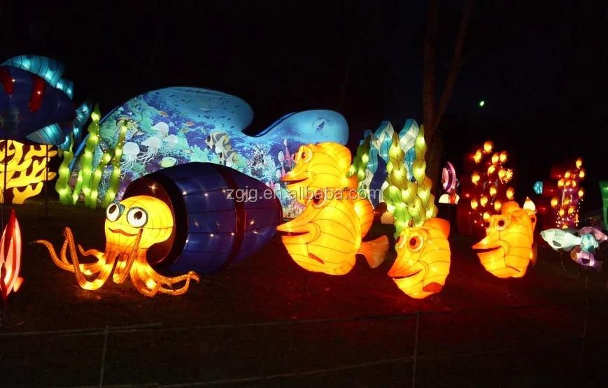 Sea Animal Lantern For Park And Festivals - Buy Sea Animal Lantern,Sea ...