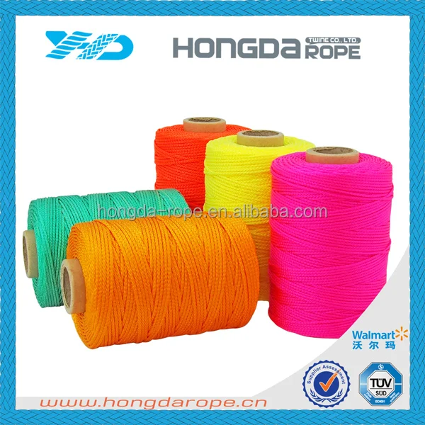 #18 Hilo De Colores De Nailon Y Poliéster - Buy Cuerda De Colores ...