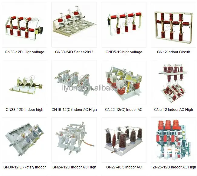 12kv 3 Phase Gang Operated Air Load Break Switch with Earthing Device ...