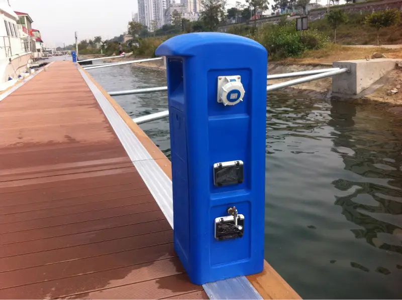Ferry Marine Accessories Dock Water Power Pedestal Electricity Service ...