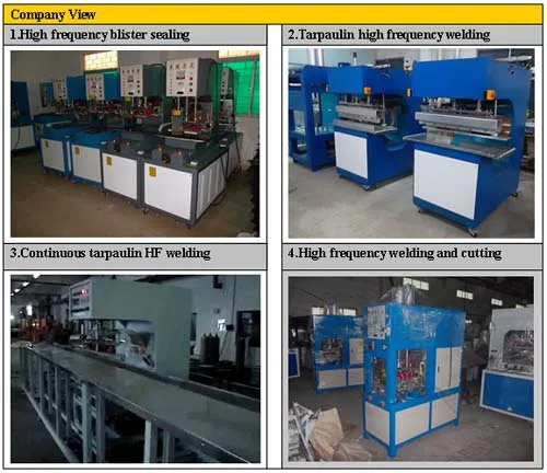 PVC Coated Fabric High Frequency Welding Machine for Tarpaulin Canvas ...
