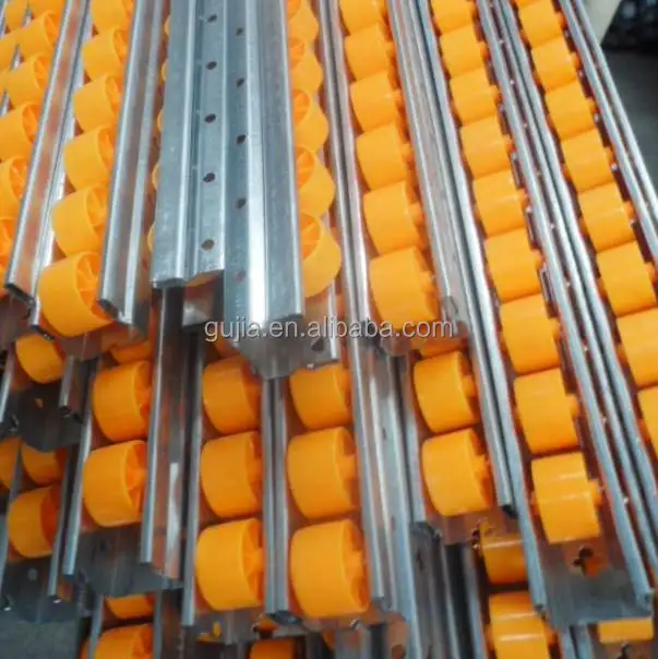 Plastic Roller Track For Transporting Carton,Medium Duty Gravity Flow ...