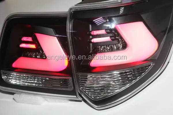 2012-2014 Year For Toyota Fortuner Led Tail Lights Rear Lamp Black ...