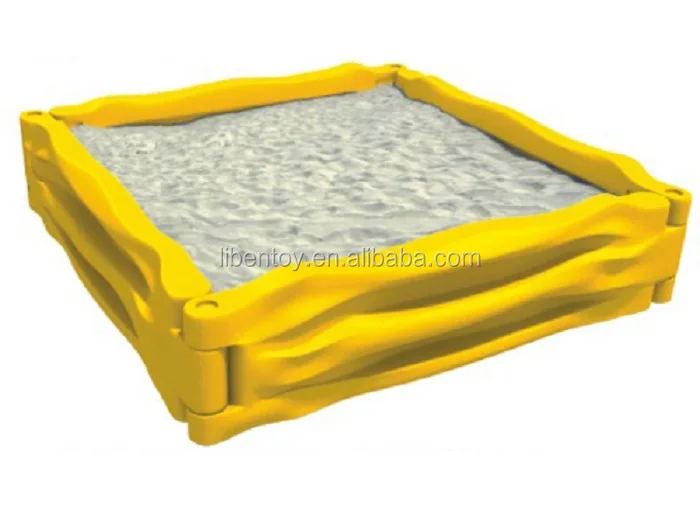 Garden Fun-play Kids Outdoor Plastic Sandbox Toy,Sandbox With Cover ...