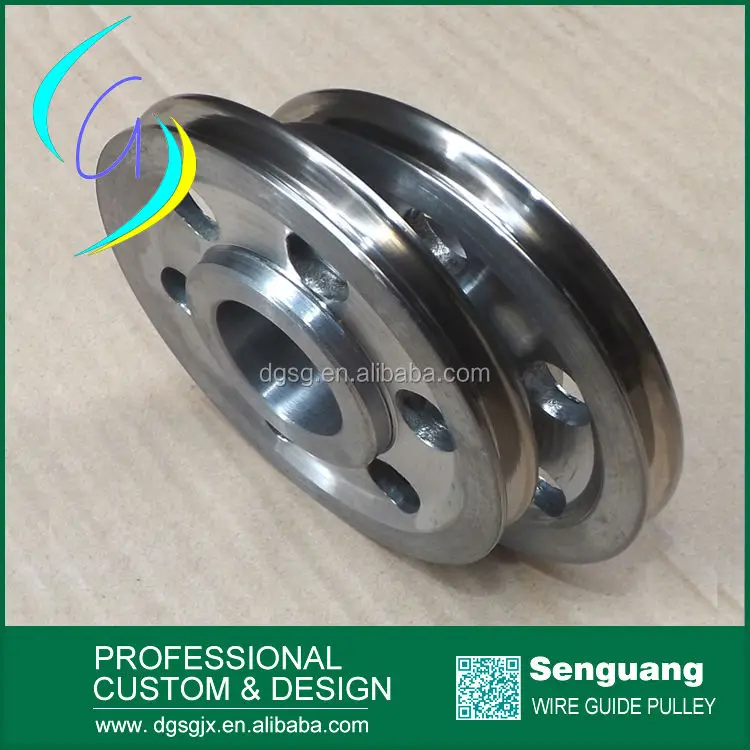 Ceramic and Plastic Wire Guide V/U Shape Pulley CR1003-B03