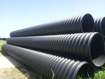 Steel Reinforced Polyethylene(srpe)pipe - Buy Hdpe Single Wall ...