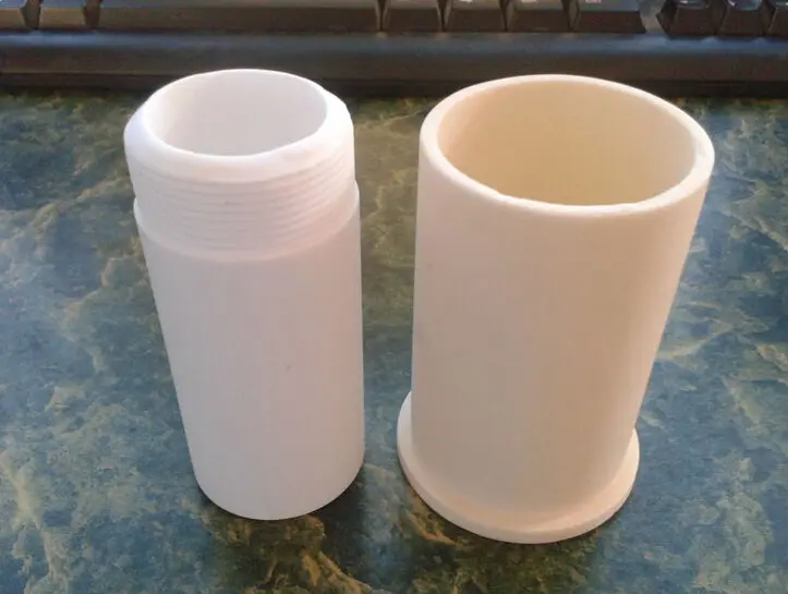 Flange 99% Alumina Ceramic Tube With Thread China Supplier - Buy ...