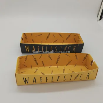 Waffle Stick Packaging Box,Lolly Waffle Tray Custom - Buy Waffle Stick ...