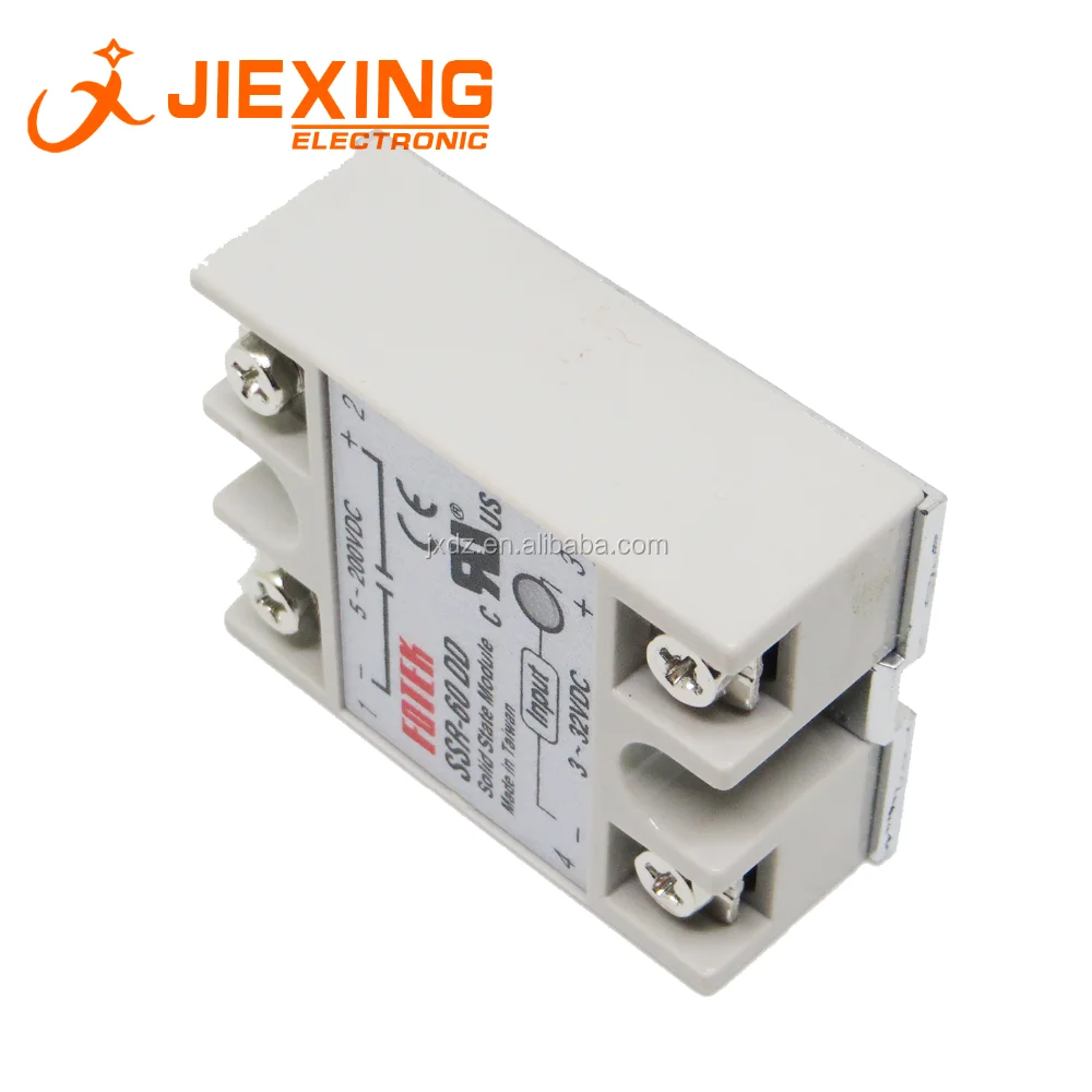 SSR-60DD Solid State Relay Module - High Power & Sealed