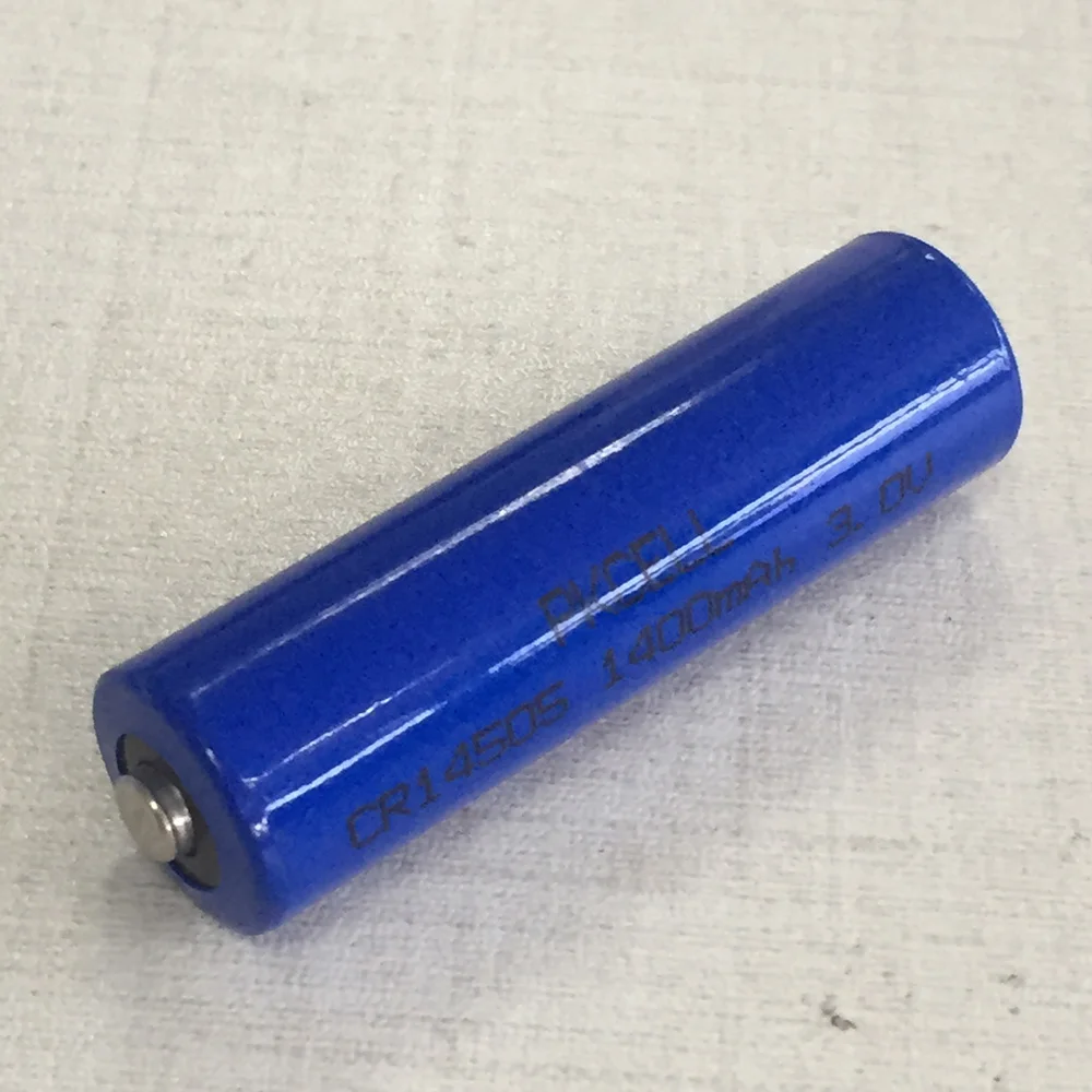 Lithium Primary Battery 3v 1500mah Li/mno2 Aa Size Cr14505 - Buy ...