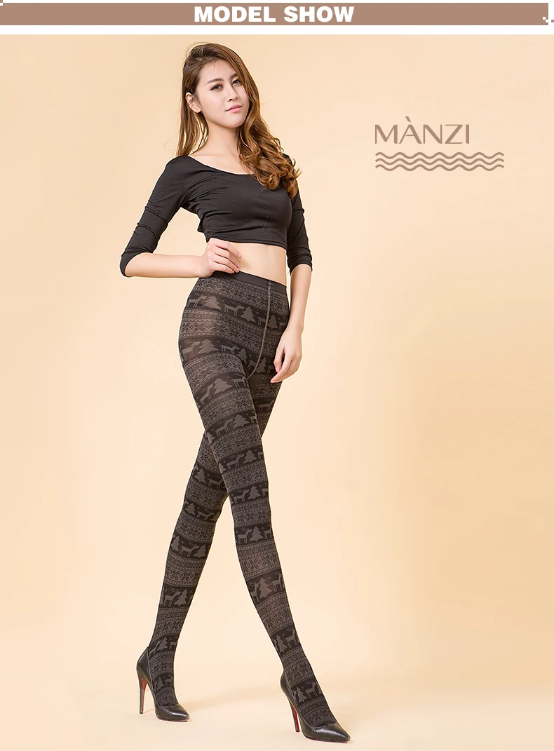Manzi Animal Pattern Tube Pantyhose Women Pantyhose Japan Pantyhose ...