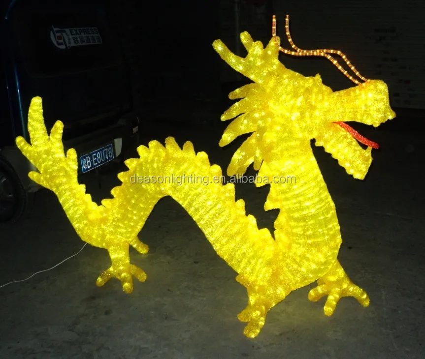 Outdoor Christmas Dragon Decorations Lighted - Buy Outdoor Lighted ...