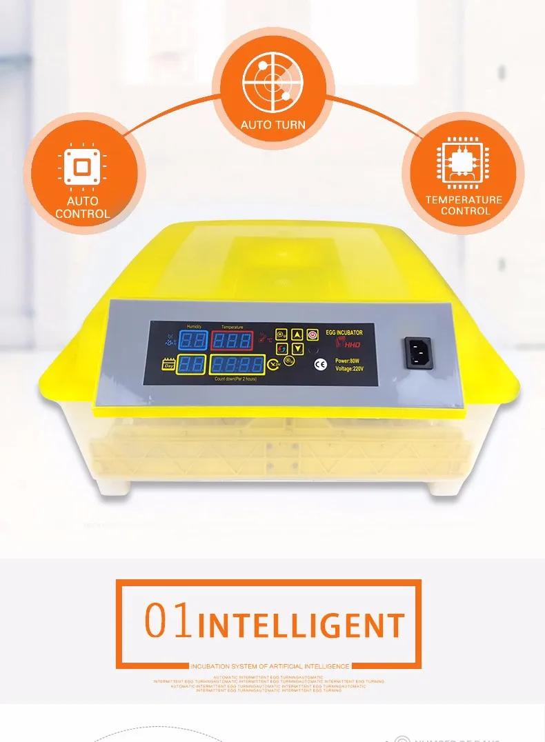 Hhd Newest Automatic Mini Scale Chicks Machine (48 Eggs) For Sale Ew-48 ...