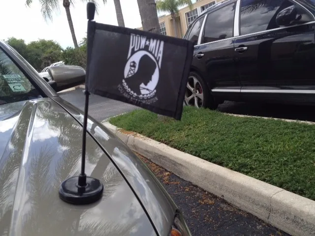 Custom Magnetic Base Car Flags - Flexible & Advertised