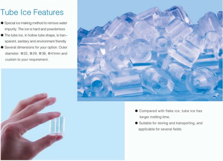 Snowkey Tube Ice Making Machine With Stainless Steel Evaporator - Buy ...