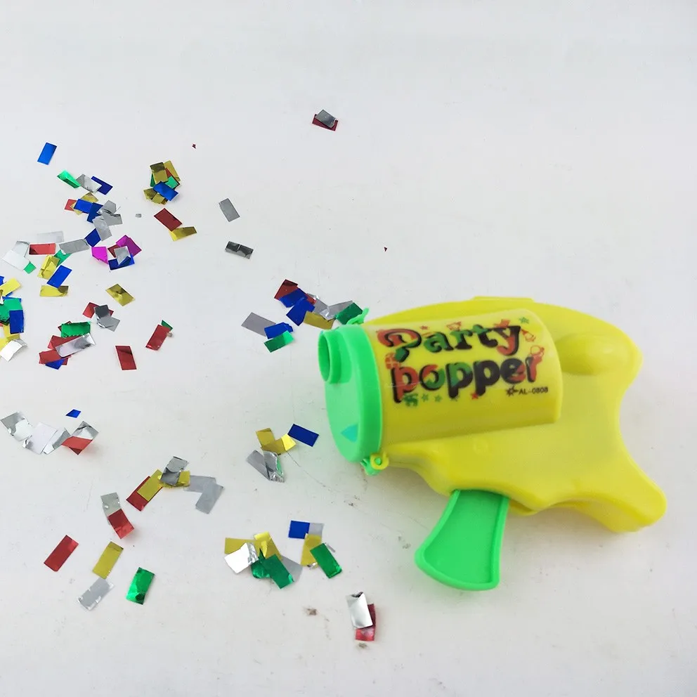 Funny Confitti Shooting Toy Party Popper Gun Refilled - Buy Party ...
