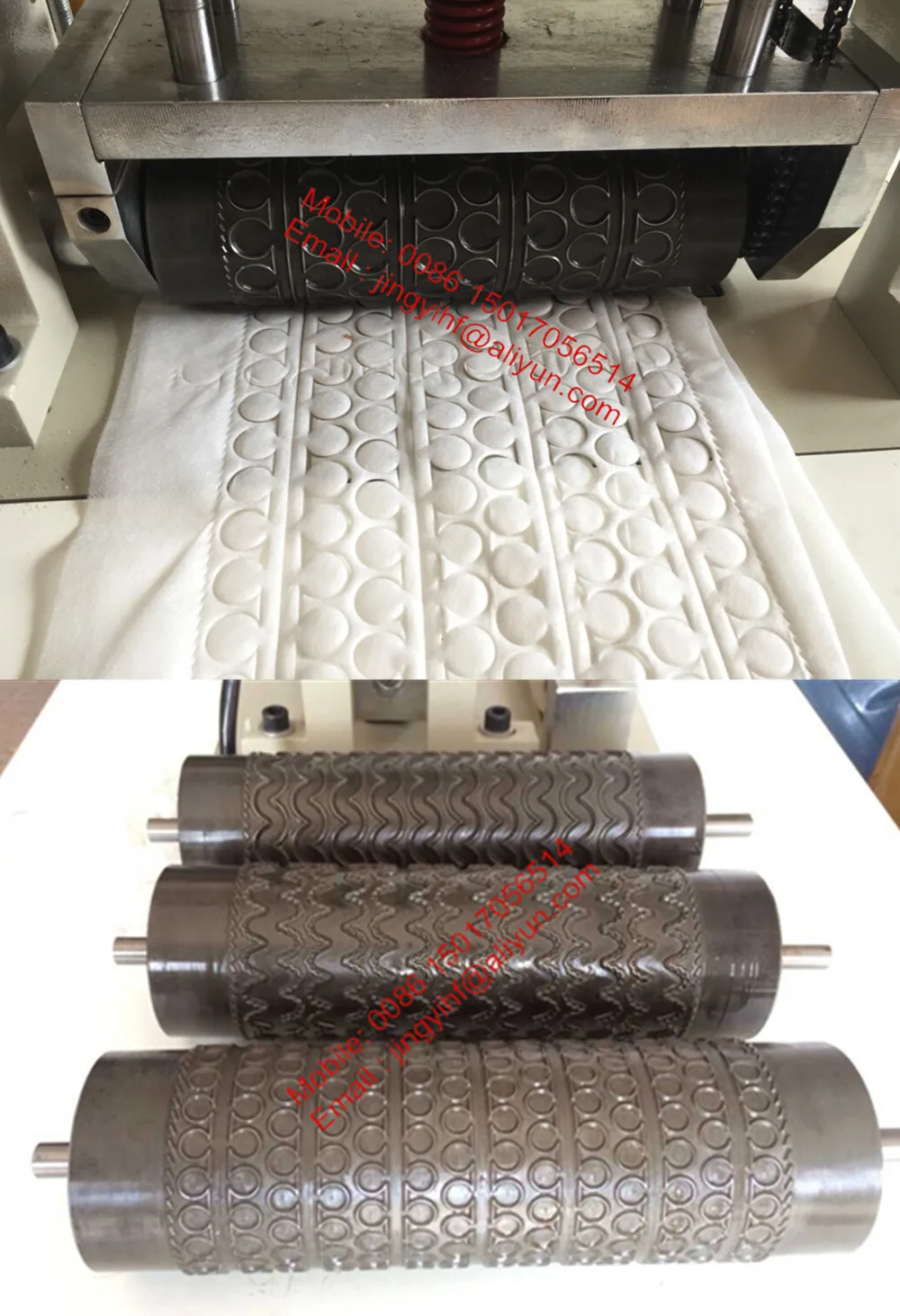 60mm Ultrasonic Lace Sewing Machine Roller - Buy Ultrasonic Roller ...