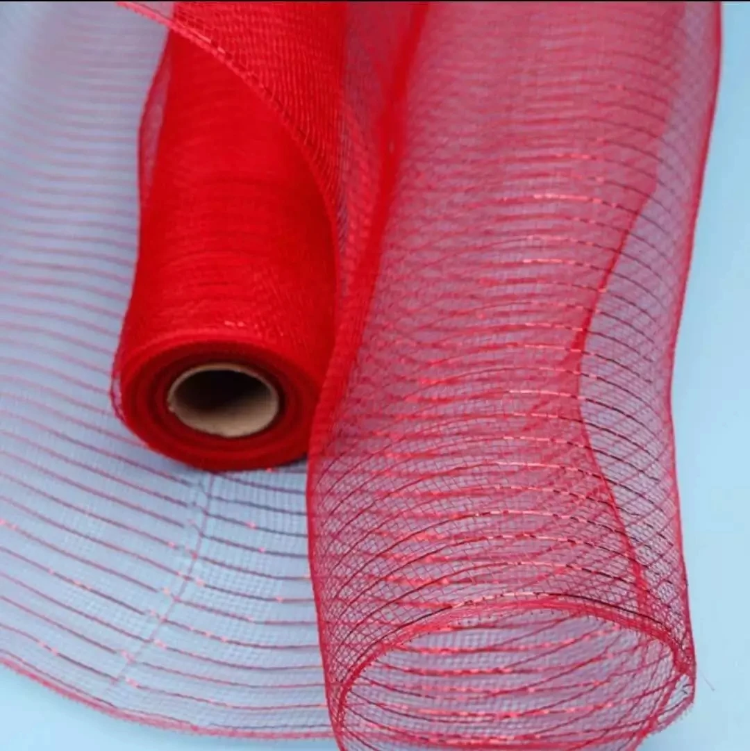 New Design Deco Mesh Florist Flower Wrapping Mesh Roll Gift Wrapping ...