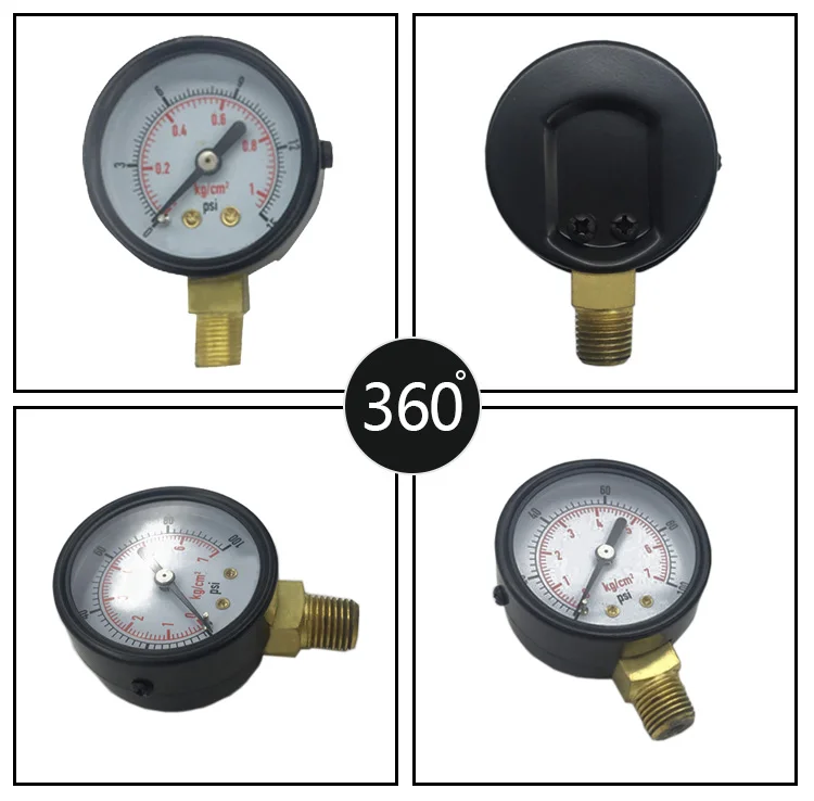 Low Pressure Gauge High Pressure Gauge 0-300psi Pressure Measuring ...