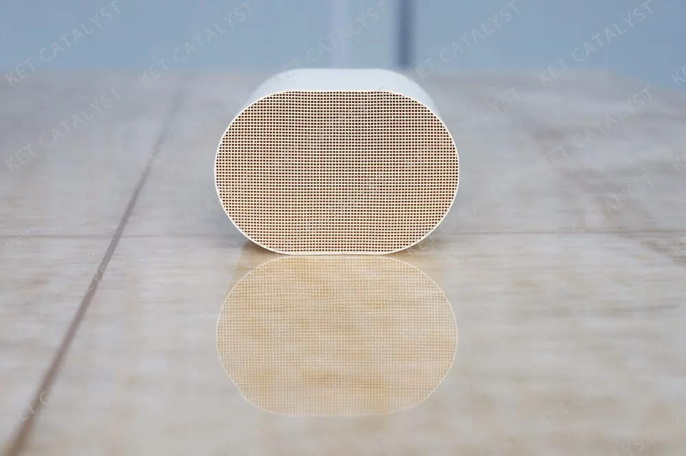 Three Way Ceramic Catalyst Core Coating With Euro 4 For Petrol Engine ...