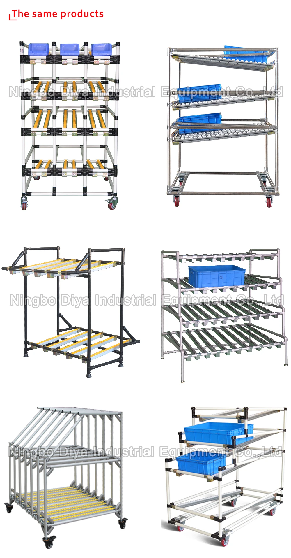 Diya Heavy Duty Lean Line Pipe Rack System for Workshop Storage