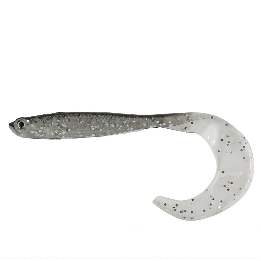 Johncoo 12cm 6g Large Soft Fish 4pcs Realistic Plastic Fish Pike Soft ...