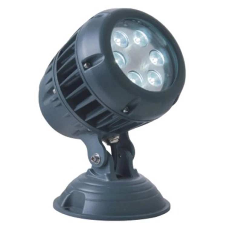 Ip65 Outdoor Decoration Dmx Round Flood Light 6w Rgb Led Landscape ...