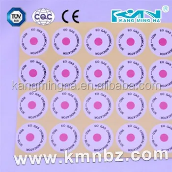 Eo Gas Sterilization Indicator Label For Hospital Use - Buy Eo Gas ...