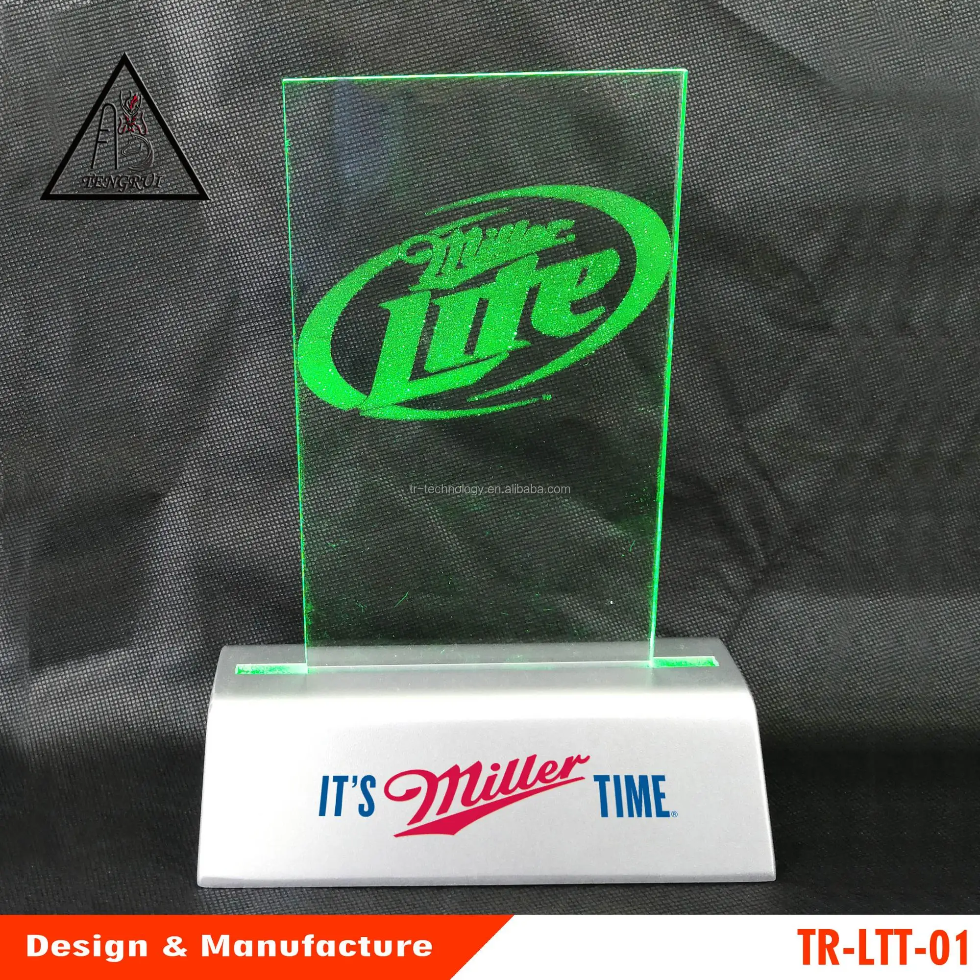 Led Information Card Holder Led Acrylic Table Tent Menu Holder Table ...