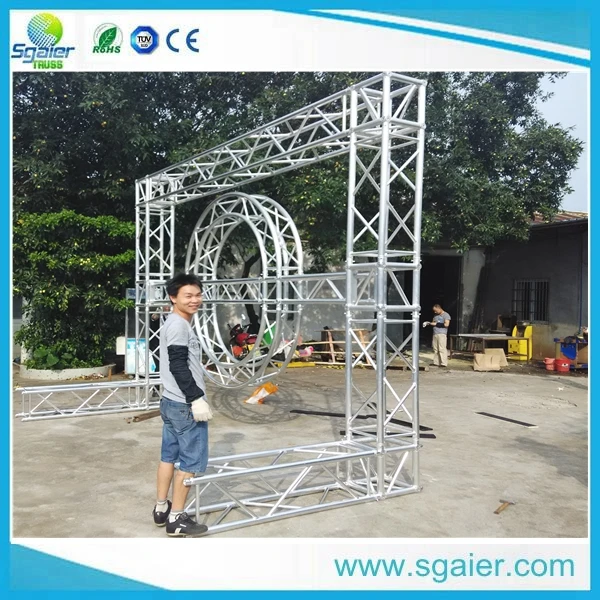 Aluminum Lighting Ladder Spigot Stage Decoration Truss