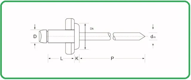 MS Rivets, Open Type Aluminum Steel Blind Rivets Products from Wuxi ...