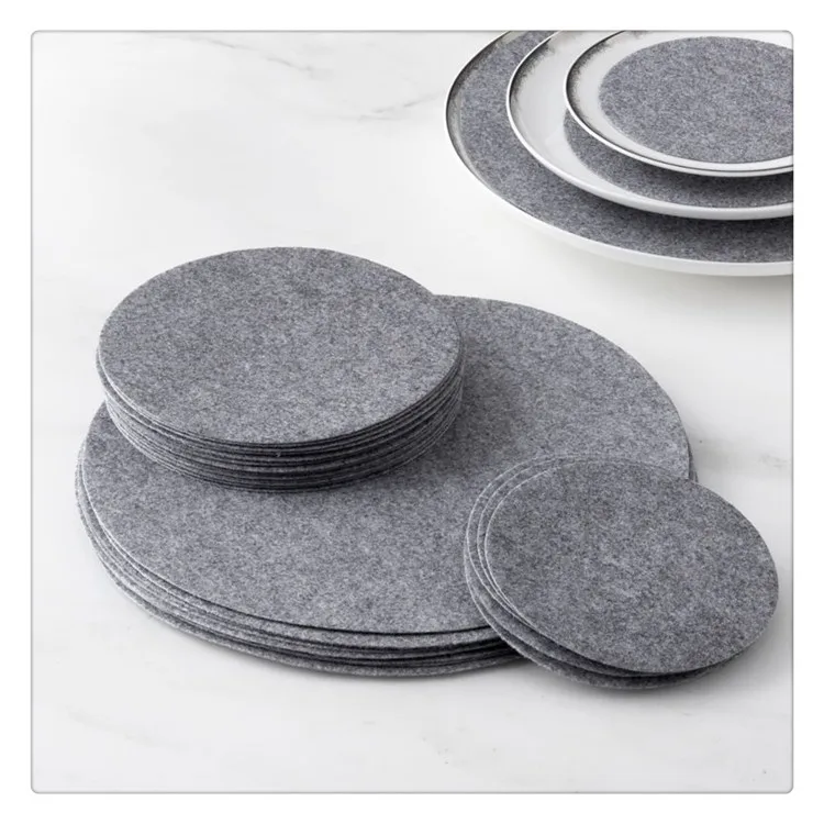 Heat Resistant Felt Pan Separator Pot Protector Anti Slip Felt Pot ...